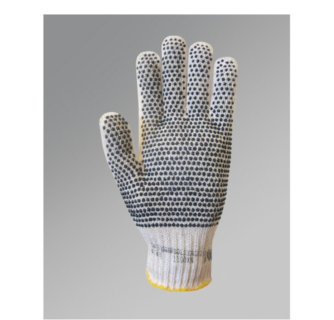 Guante Algodón moteado una cara GAMISOL 1100XN | Segufer